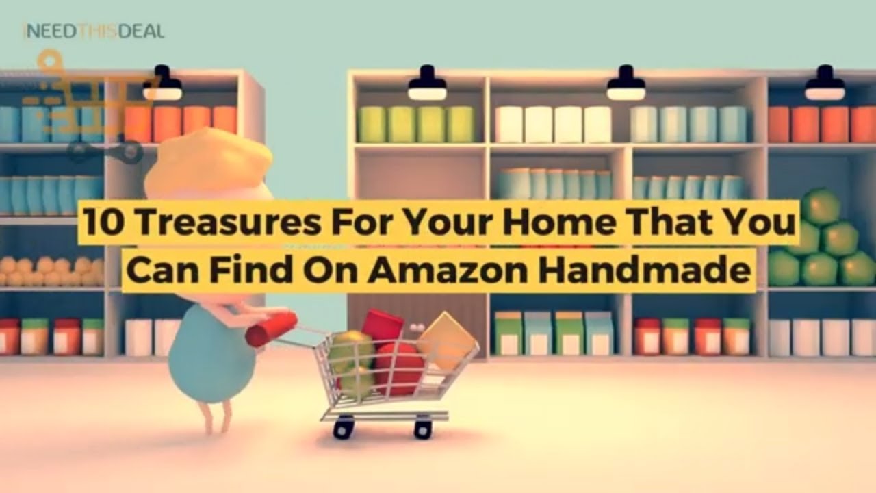 10 Gift Treasures For Your Home to Find On Amazon Handmade - YouTube