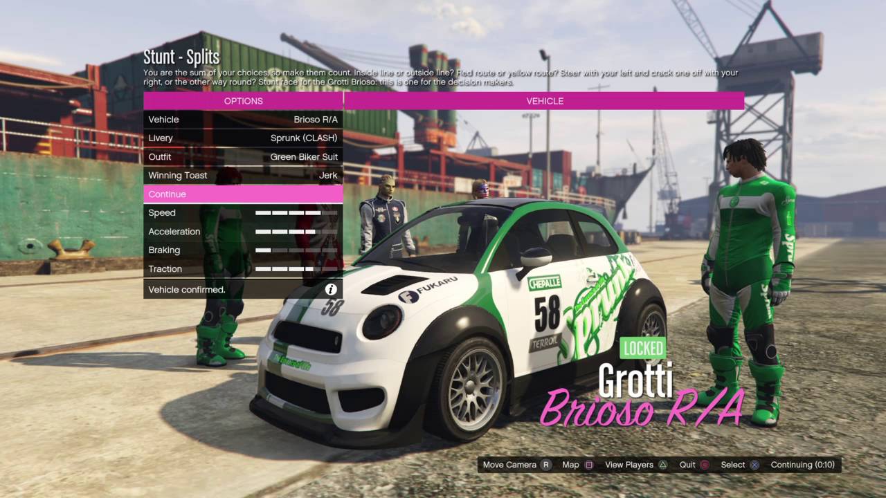 Gta races with subs - YouTube