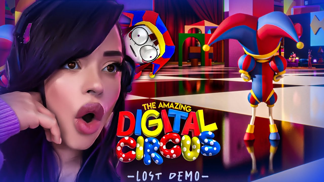 My First time Playing The Amazing Digital Circus Lost DEMO - YouTube