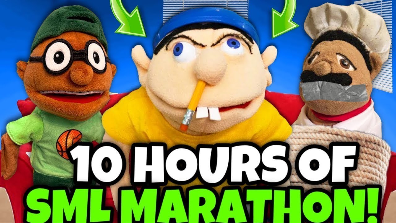 10 HOURS OF SML MARATHON TO FALL ASLEEP! BEST JEFFY MOMENTS - YouTube