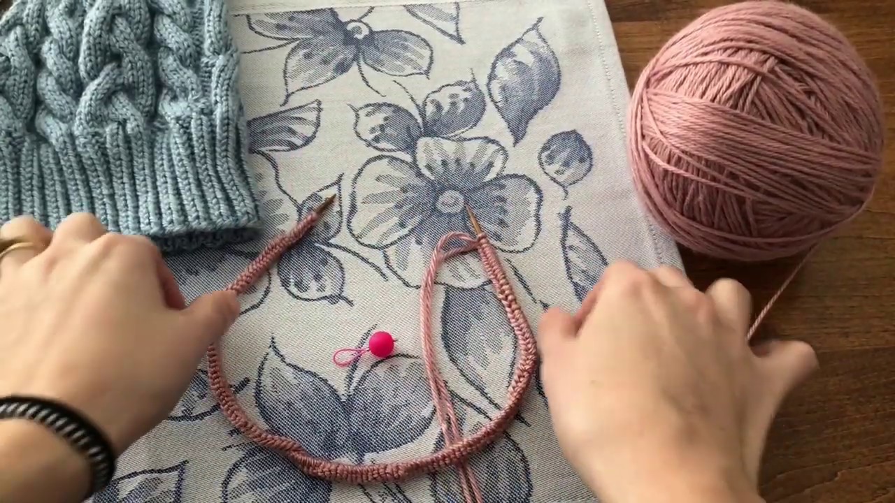 How to Join Your Stitches to Knit in the Round - YouTube