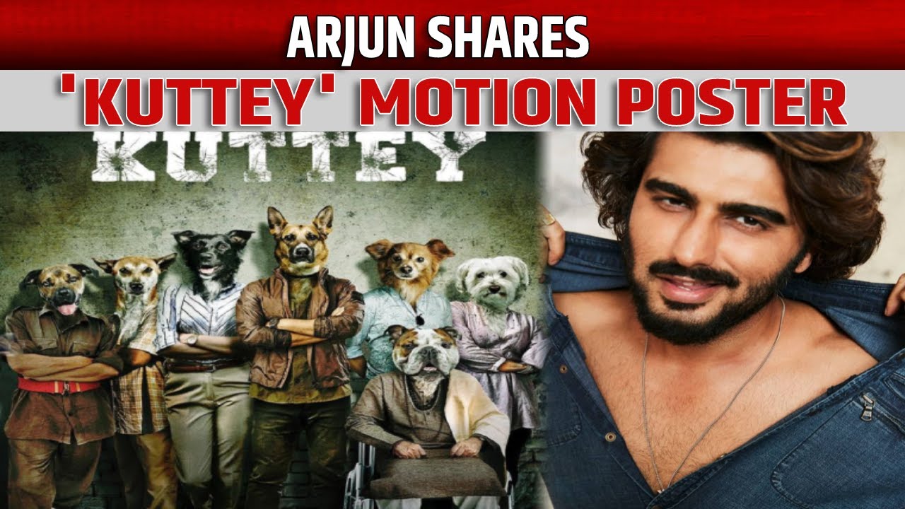 Arjun Kapoor shares 'Kuttey' motion poster - YouTube