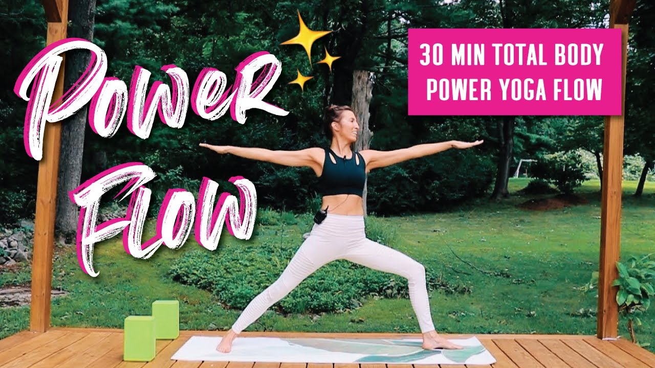 30 Min Power Yoga | TOTAL BODY FLOW | J Rock Yoga - YouTube
