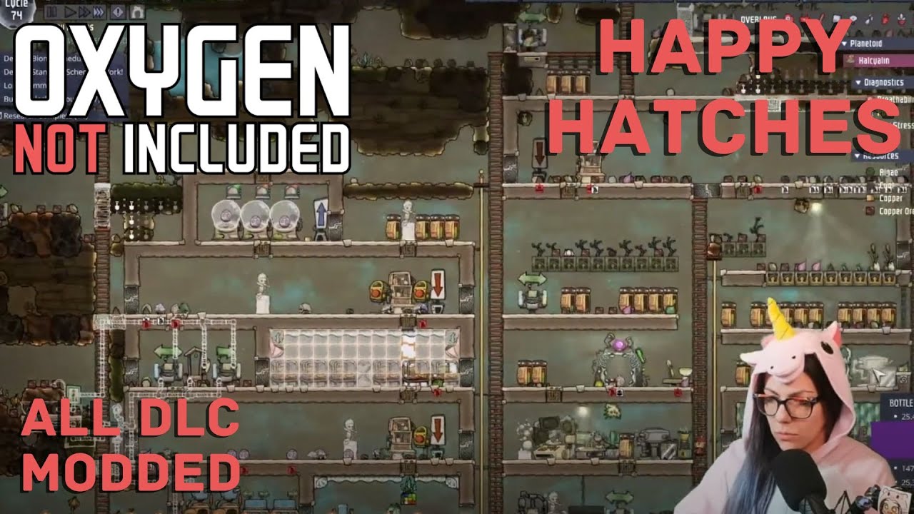 Is food included this time? Oxygen Not Included - Survival All DLC Day ...