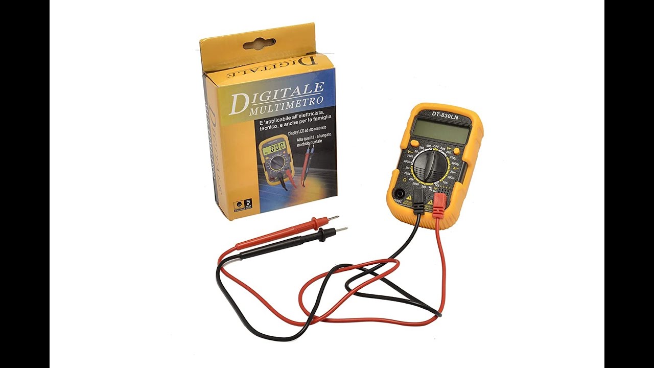 Digital Multimeter | CHY High Precision DT-830LN | Cute Mini | 2020 ...