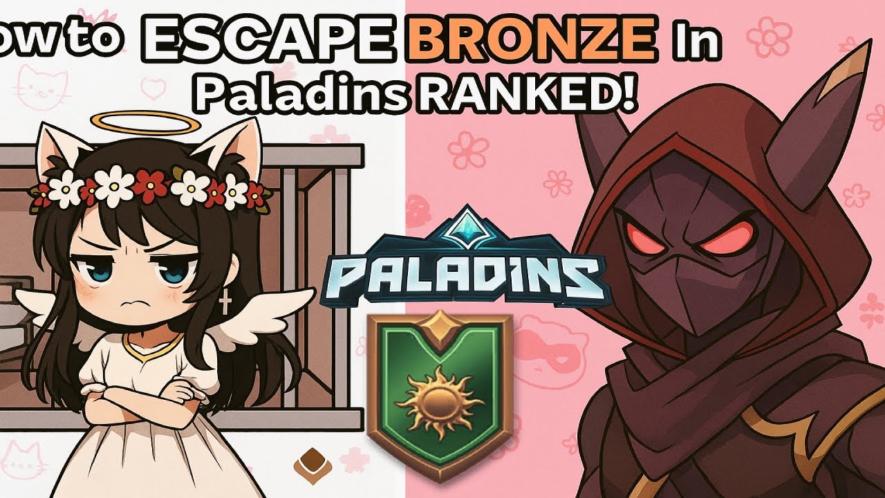 How to ESCAPE BRONZE in Paladins RANKED! – ONE HOUR OF RANKED PALADINS ...
