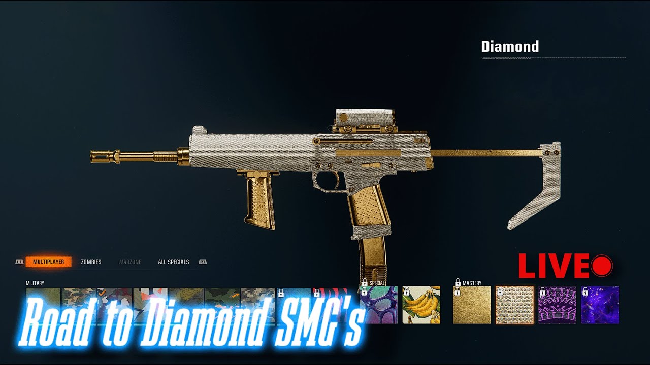 Road To Diamond SMG's Live #live #blackops6 #camogrind #callofduty # ...