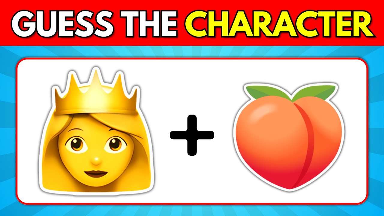 Guess The MARIO Character By Emoji | Super Mario Quiz - YouTube