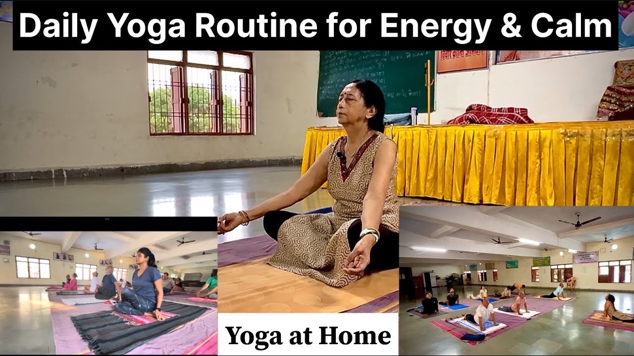 Starting My Day with Yoga | Daily Practice Vlog - YouTube