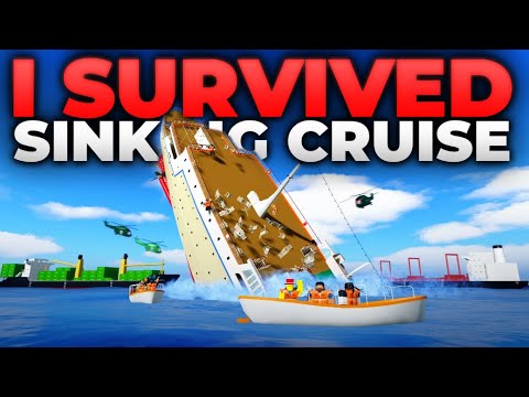 I Survived A Sinking Cruise Ship! | Roblox - YouTube
