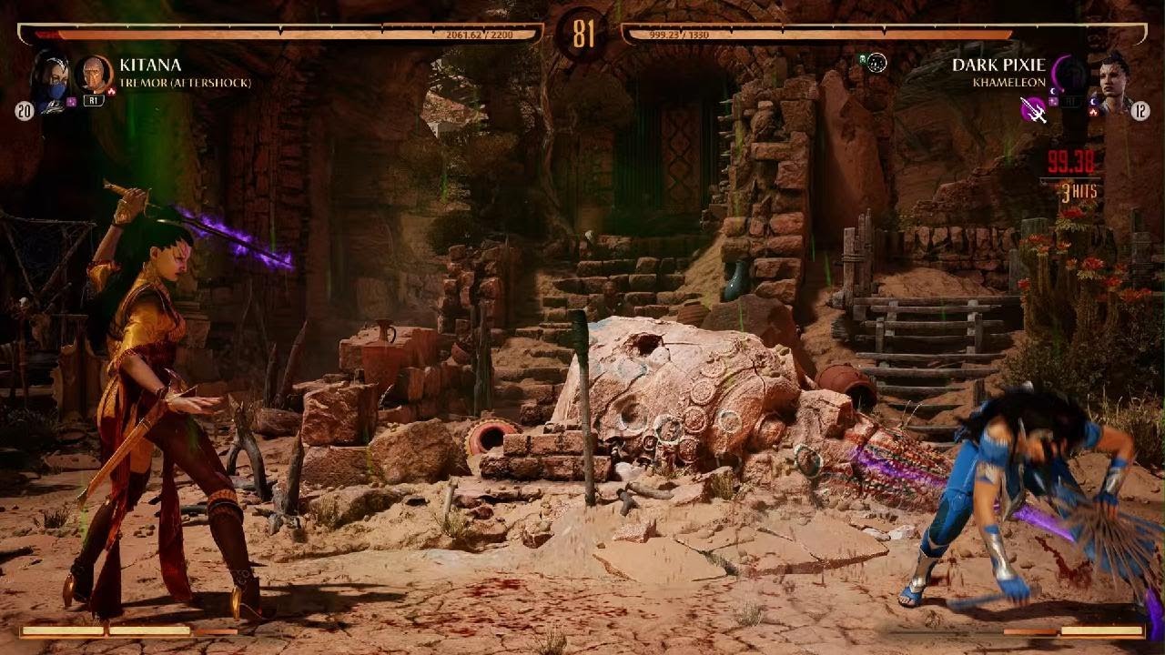 Mortal Kombat 1 Kitana Animality Take 2 - YouTube