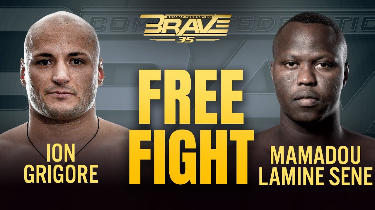 Ion Grigore vs Mamadou Lamine Sene | FULL FIGHT | BRAVE CF 35 - YouTube
