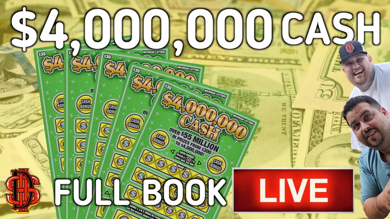 4,000,000 CASH! Full Book Of $30 Tickets $ Come Watch, Laugh & Win With ...