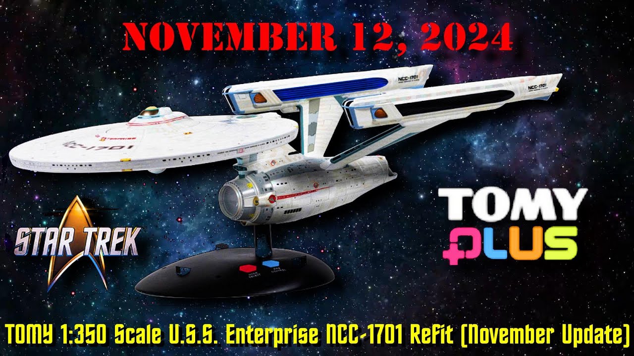TOMY Plus Star Trek The Motion Picture 1:350 USS Enterprise Refit ...
