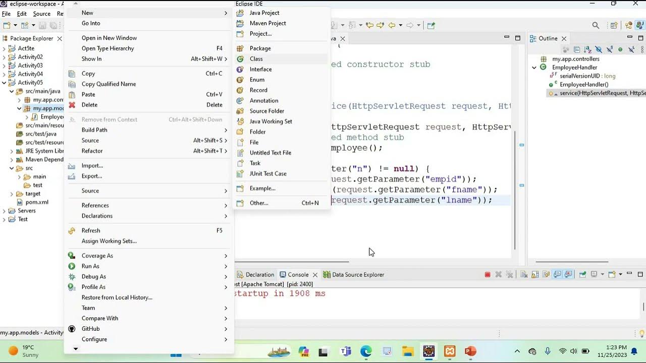 Creating a small MVC application with CRUD operations - Part I - YouTube