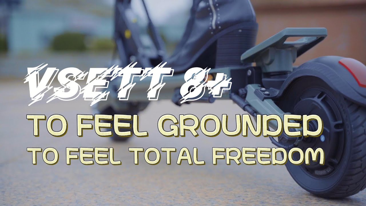 E-scooter | VSETT 8+ - YouTube