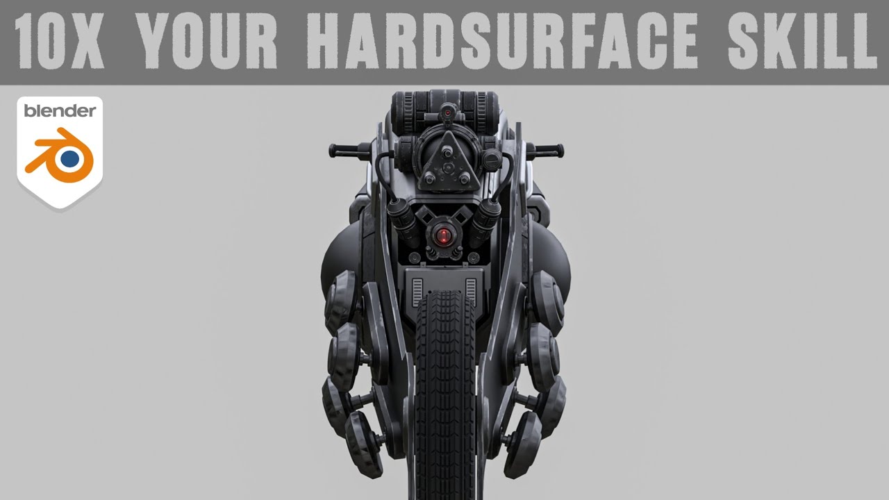 Master Hard Surface Modeling in 90 Days - My Full Blueprint - YouTube