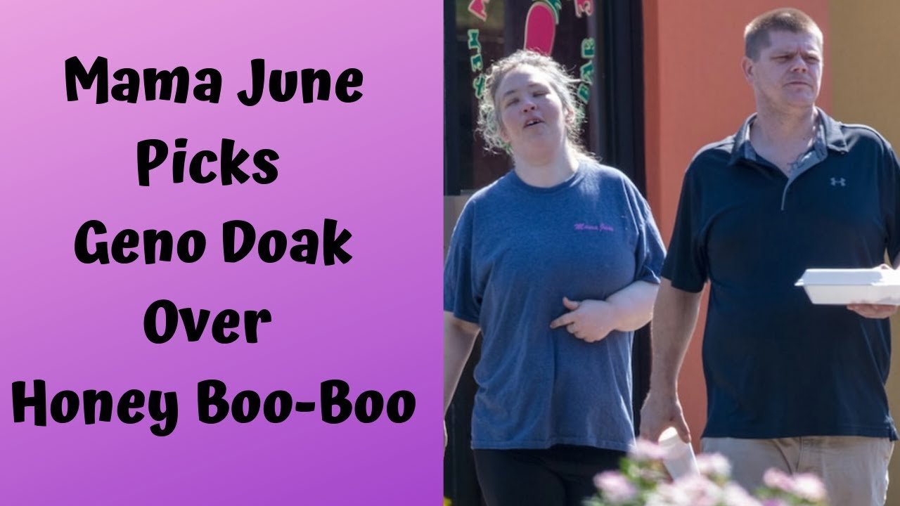 Mama June Picks Geno Doak Over Honey Boo-Boo - YouTube