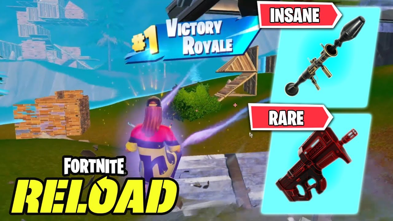 OG Fortnite Reload | *EXOTIC* RPG + *EXOTIC* SMG | High Kill Gameplay ...