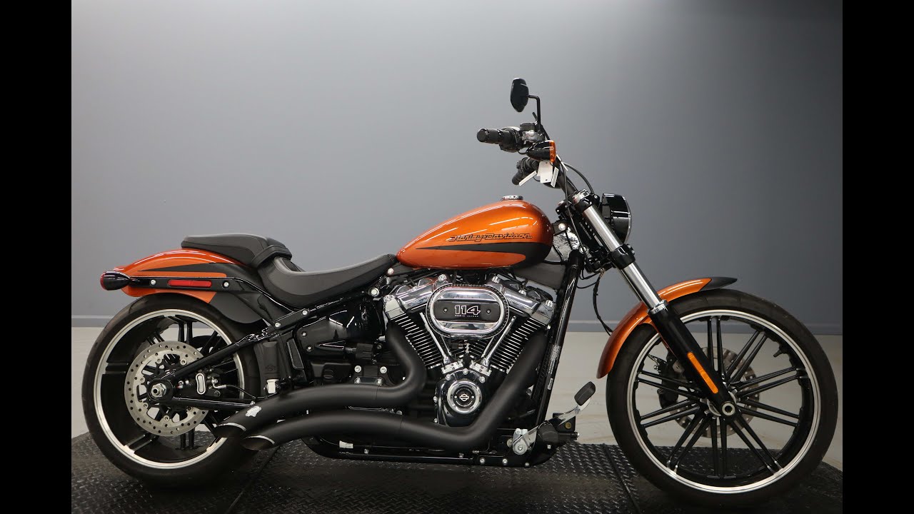 Used 2019 Harley-Davidson Softail Breakout 114 FXBRS In Scorched Orange ...