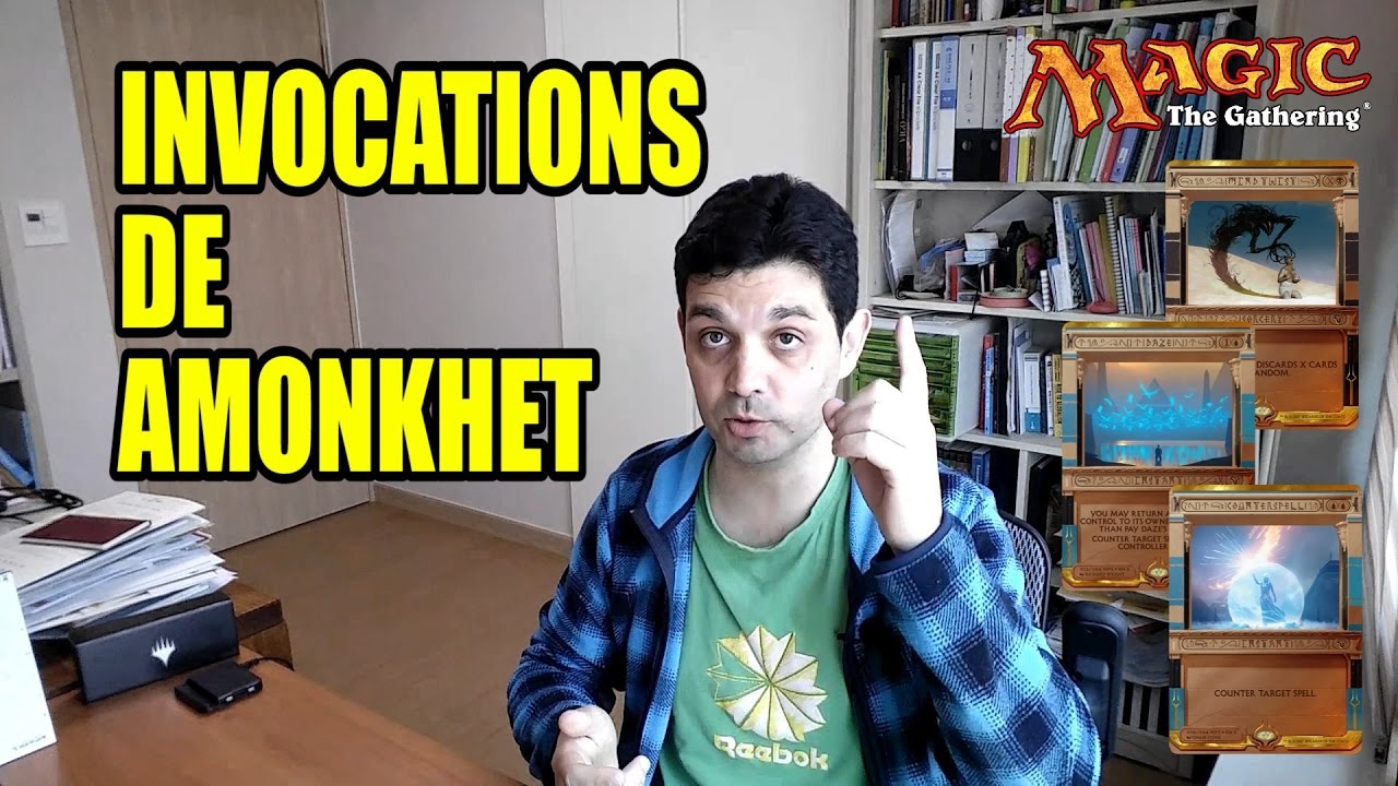 Las MasterPieces de AMONKHET se llaman INVOCATIONS y son puro control - YouTube