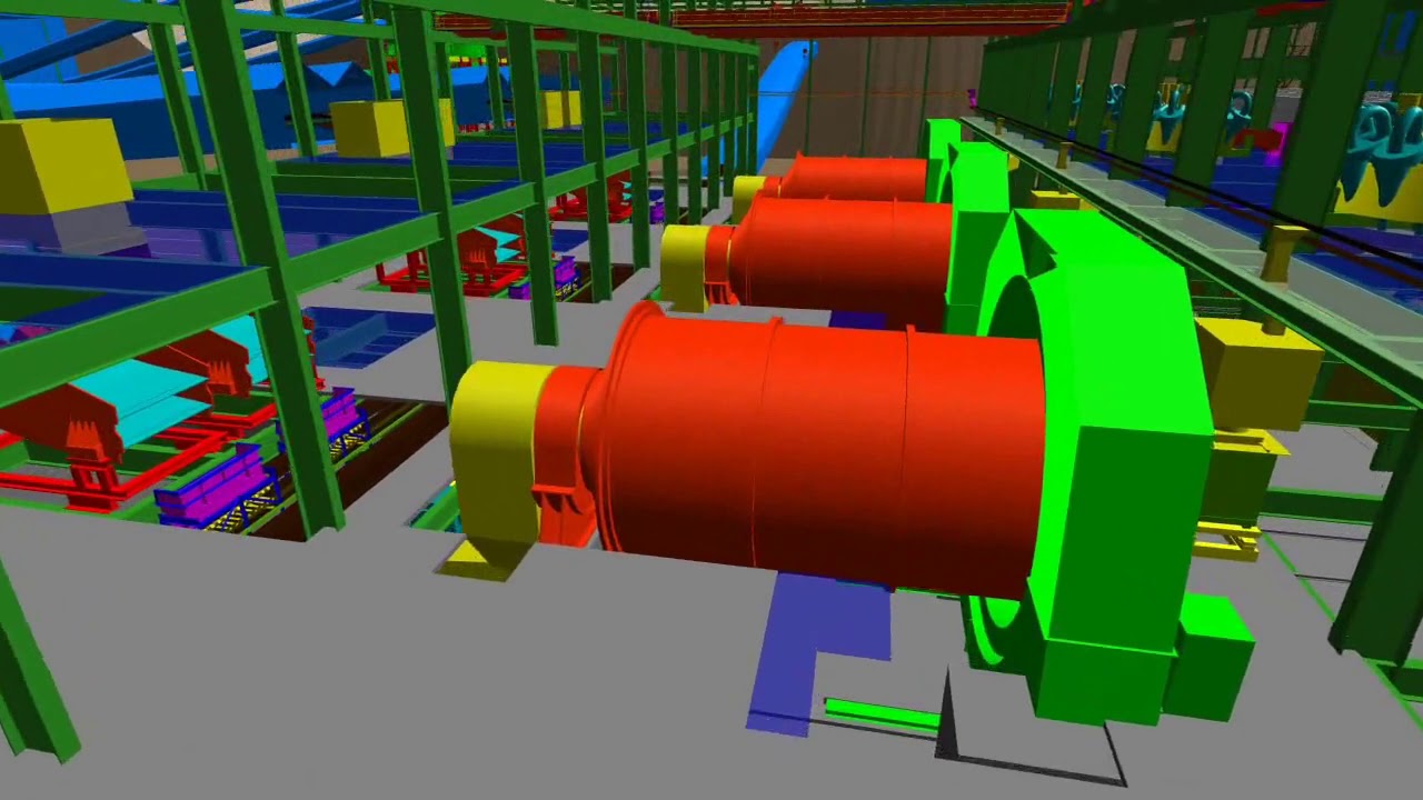 PLANTA CONCENTRADORA - VISTA EN 3D - YouTube