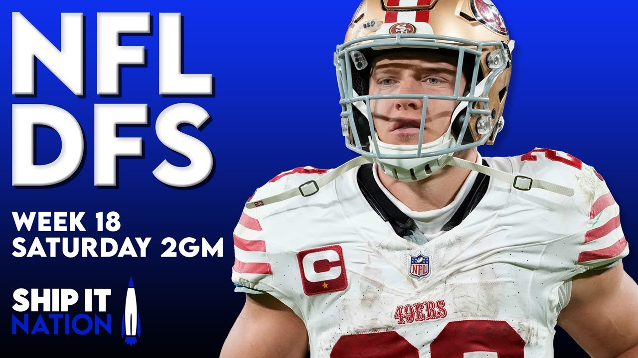 NFL Week 18 DFS Saturday Slate Strategy | DraftKings FanDuel Picks and ...