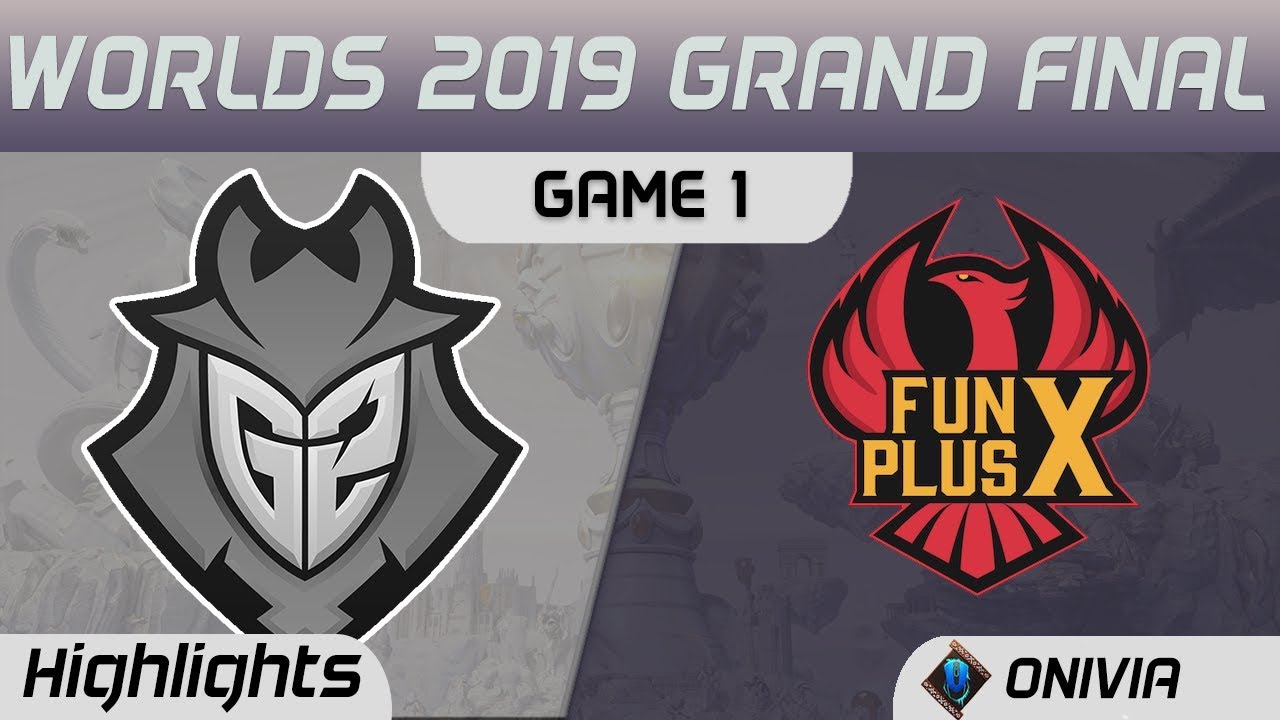 G2 vs FPX Highlights Game 1 Worlds 2019 Grand Final G2 Esports vs ...