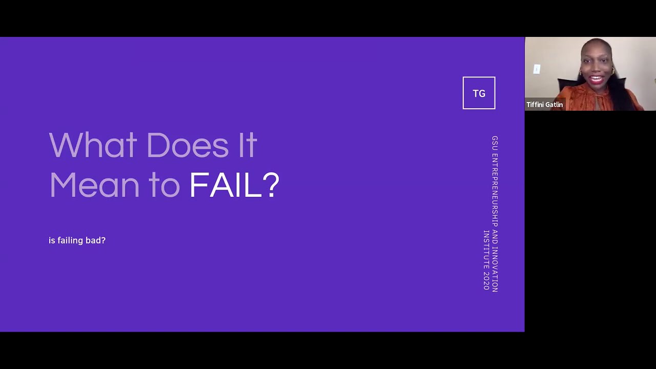 Part 1: Failed It, Learned It with Tiffini Gatlin - YouTube