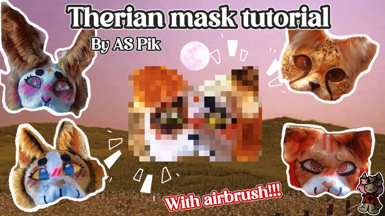 𝚃𝚑𝚎𝚛𝚒𝚊𝚗 𝚖𝚊𝚜𝚔 𝚝𝚞𝚝𝚘𝚛𝚒𝚊𝚕 𝚏𝚘𝚛 𝚋𝚎𝚐𝚐𝚒𝚗𝚎𝚛𝚜 | 𝕎𝕚𝕥𝕙 𝕒𝕚𝕣𝕓𝕣𝕦𝕤𝕙 | 𝕓𝕪 𝔸𝕊 ℙ𝕚𝕜♥︎ ...