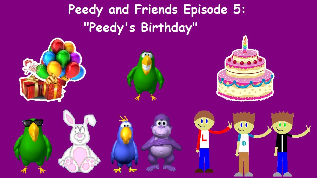 Peedy and Friends 5: Peedy's Birthday - YouTube