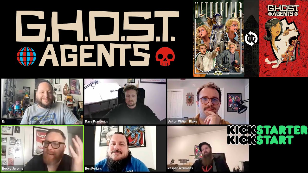 GHOST Agents / Metropolis Kickstarter Kickstart - YouTube