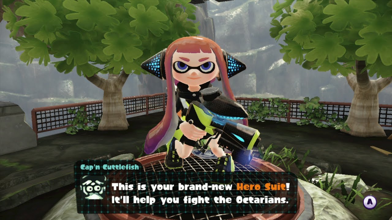 Splatoon: Hero Mode: Inkopolis Plaza & Octo Valley Start - YouTube