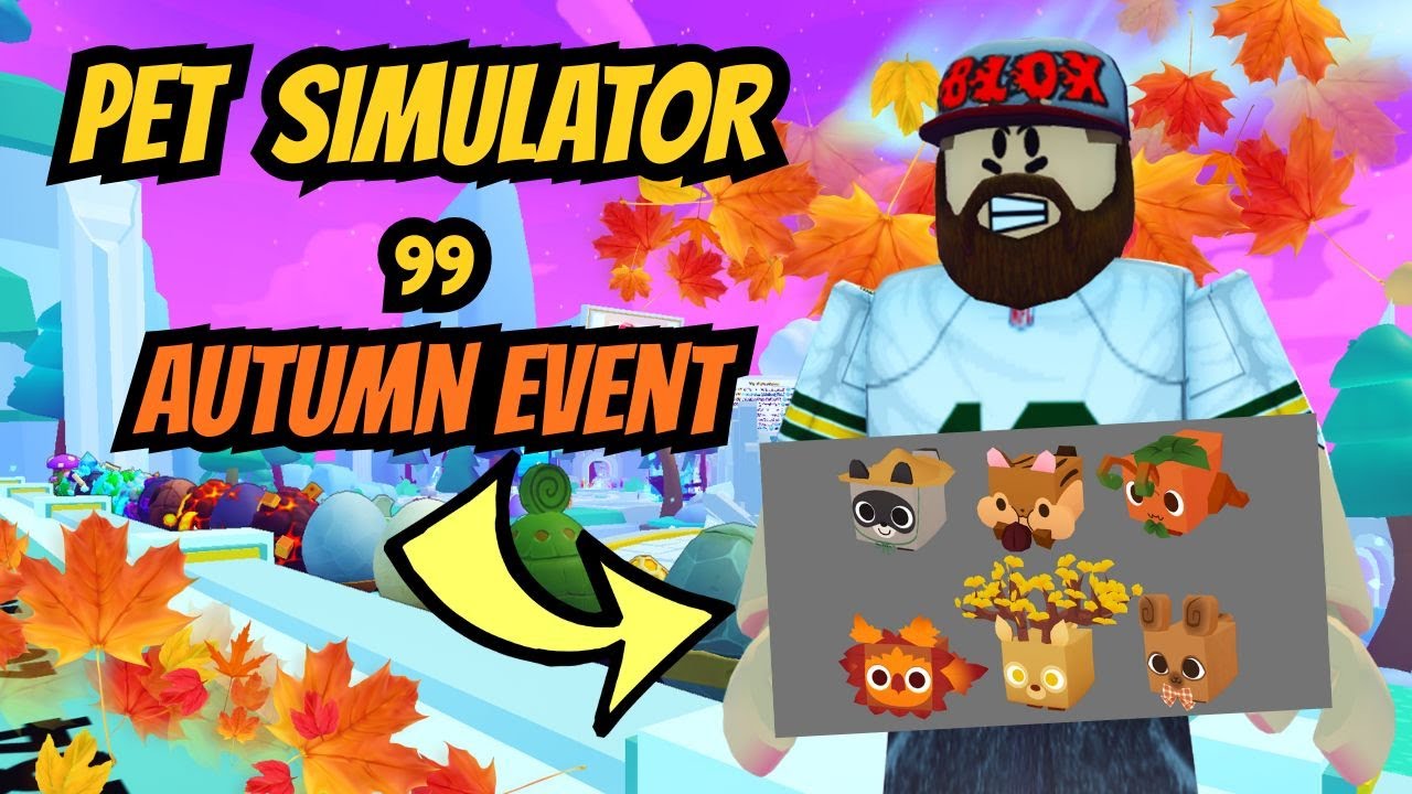 🔴 LIVE 🔴 | Playing Pet Simulator 99 Autumn Event Update | Huge Pet ...
