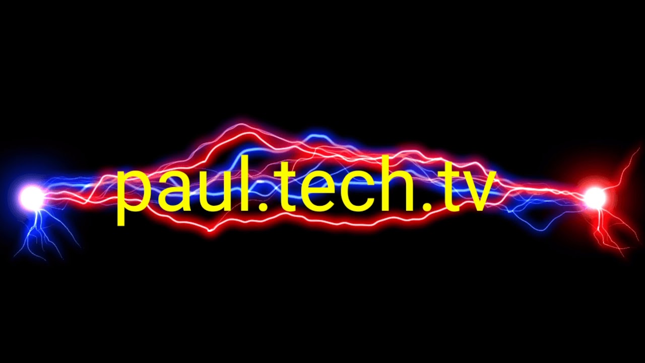 Intro paul.tech.tv - YouTube