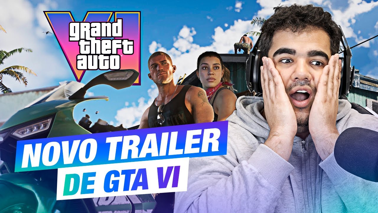 NOVO TRAILER DE GTA 6: HYPE REAL OU EXAGERO? | Projeto Atlas - YouTube