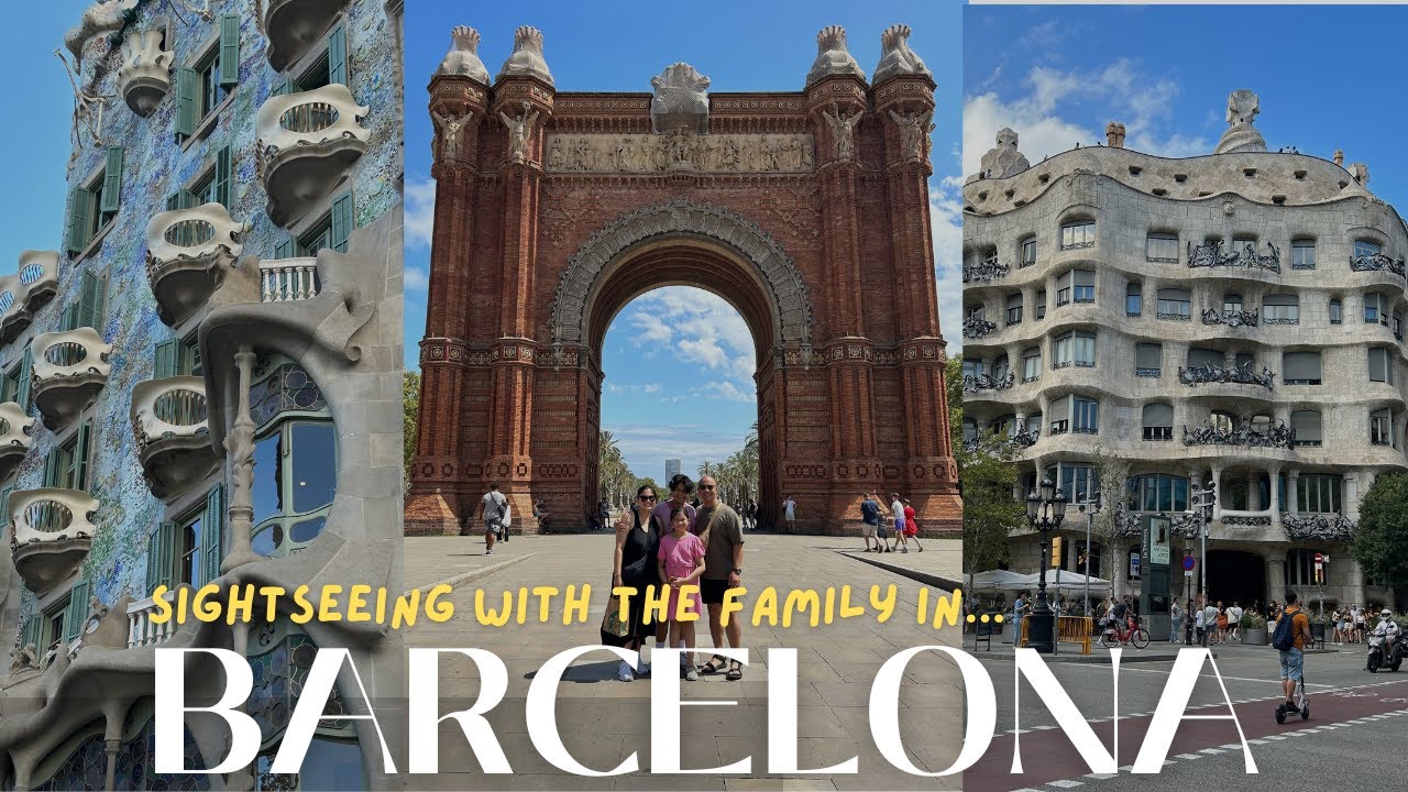 Visiting the famous architectural spots (by Antoni Gaudí) in Barcelona ...