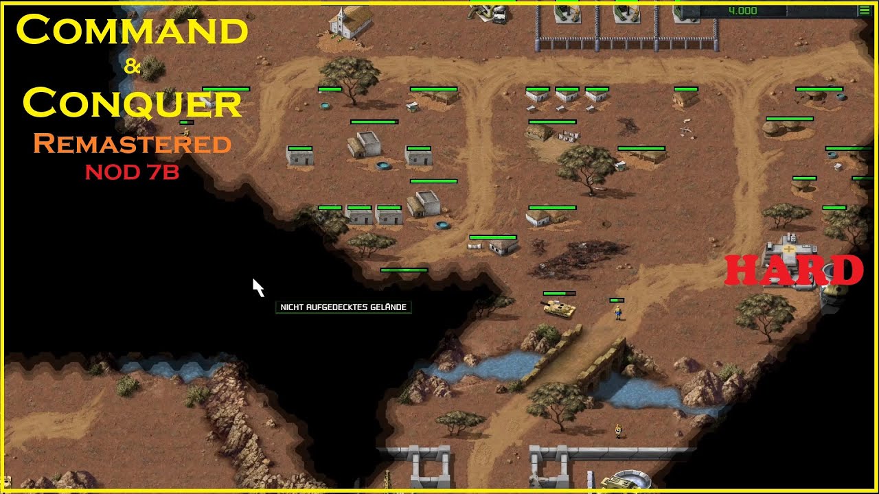 Command&Conquer Remastered | NOD 7B - Sick And Dying Cameroon (HARD ...
