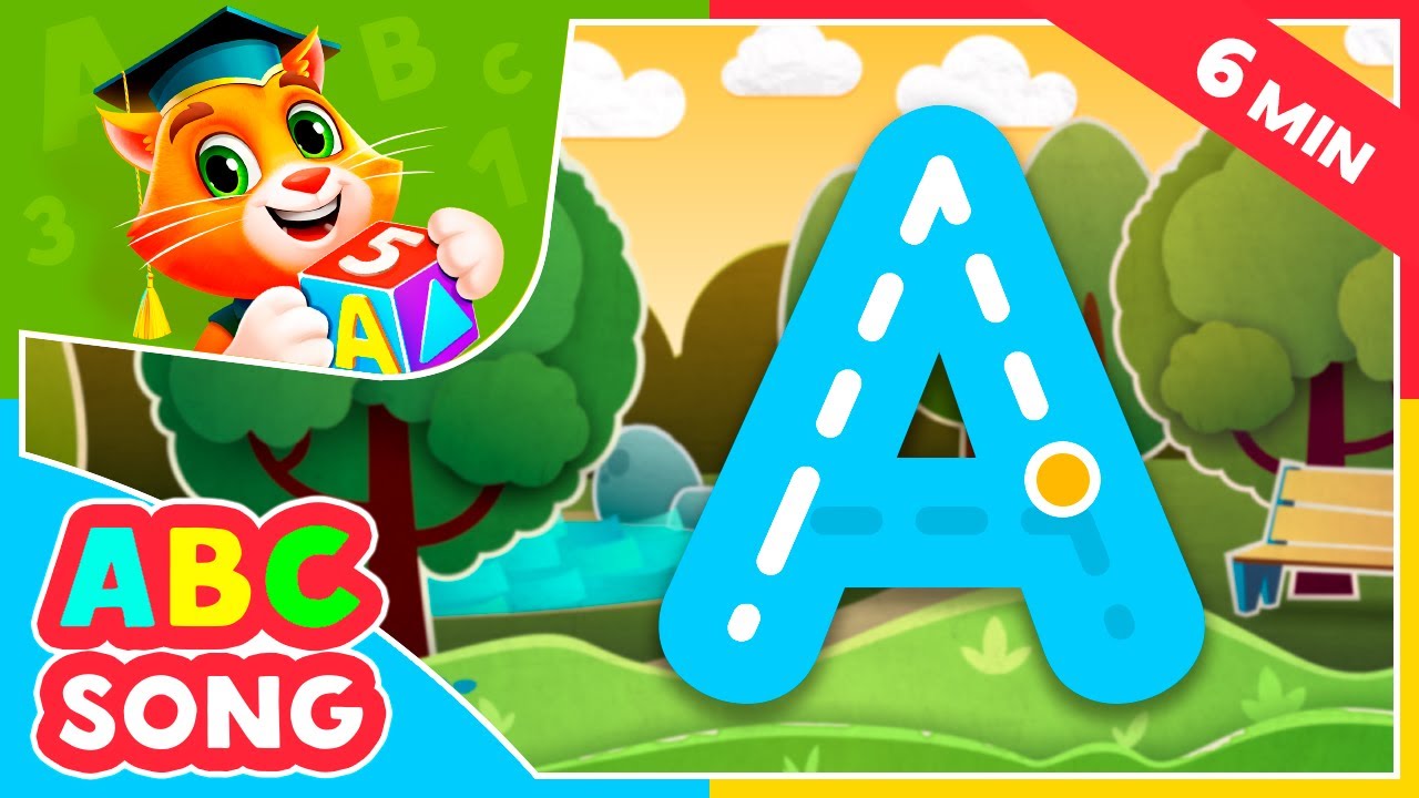 ABC Song English Alphabet 🎓 Nursery Rhymes & EDUCATIONAL SONGS FOR KIDS ...