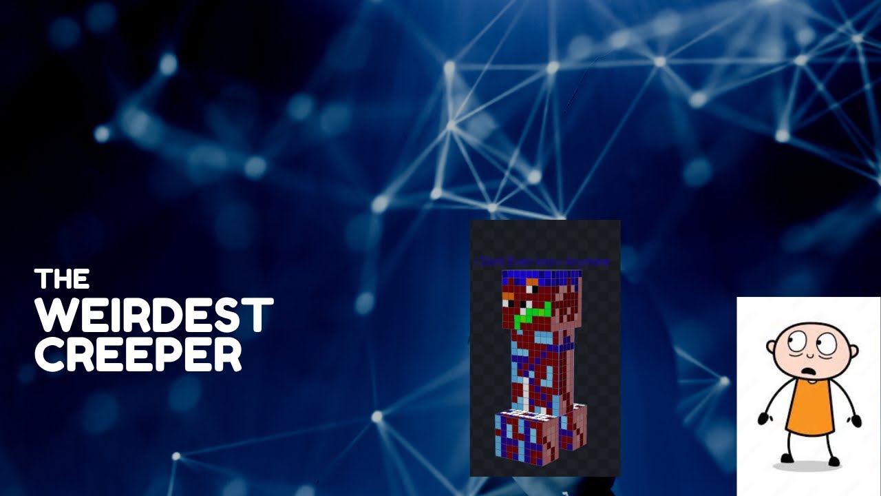 Making a Very Weird Looking Creeper in Blockbench - YouTube