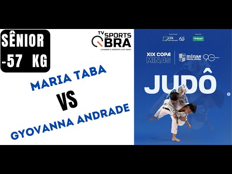 JUDO MG | SENIOR FINAL -57KG MARIA TABA X GYOVANNA ANDRADE | MINAS JUDO CUP 2025 | 07/13/25