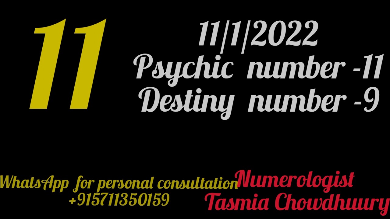 Numerology Lifepath Master Number 11 prediction|| numerology secrets ...