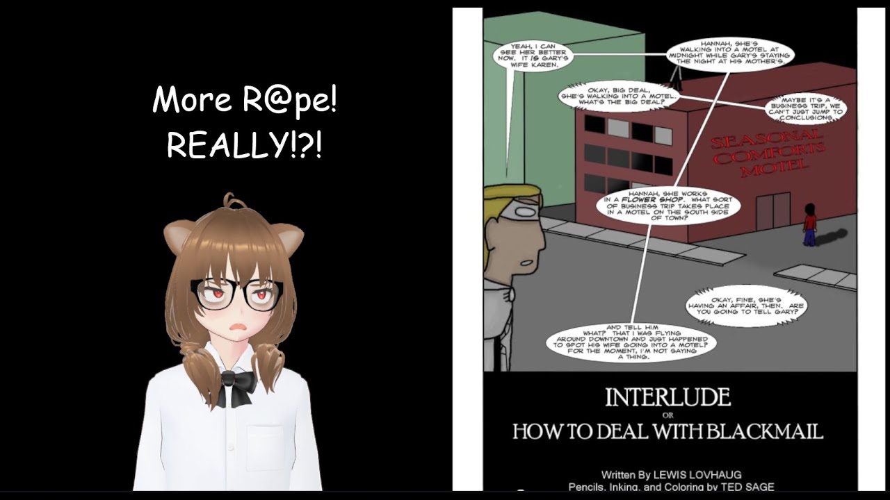 Rat VTuber Reviews Linkara's Lightbringer Comic - Interlude 1 - YouTube