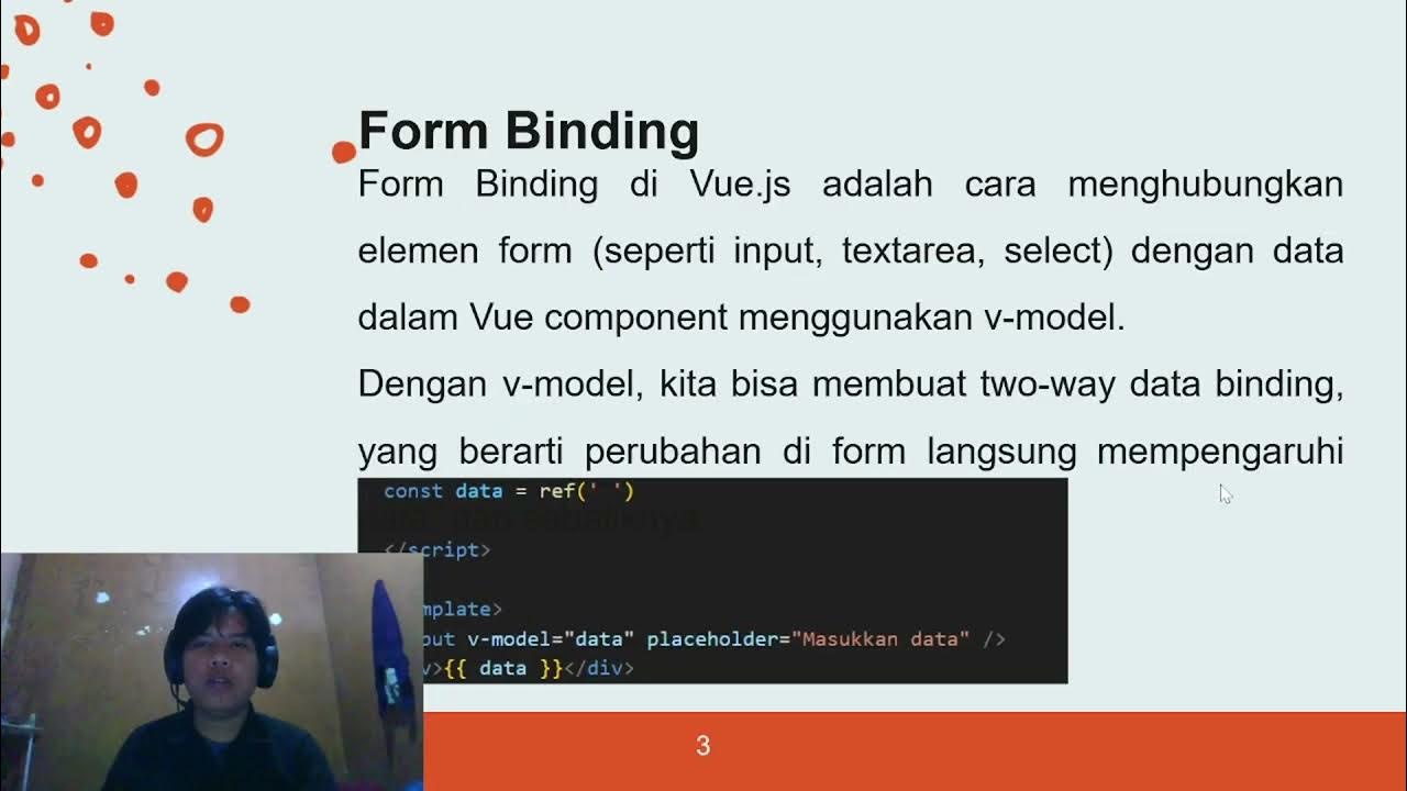 Dasar Dasar Vue Js. Tugas 4 PBK || M.SULTAN FAATHIR - 233510811 || - YouTube