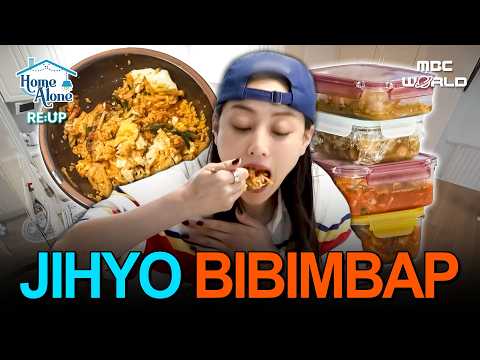 [ENG/JPN] TWICE Jihyo’s Cozy Bibimbap Cooking at Home🍚 #TWICE #JIHYO
