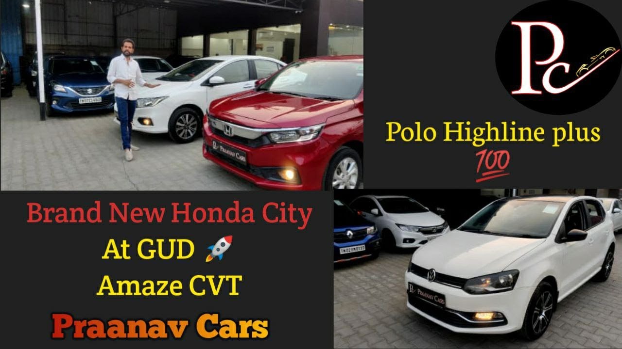 BRAND New Honda City at GUD 💯 | Polo | Volkswagen | Amaze CVT | Pre ...