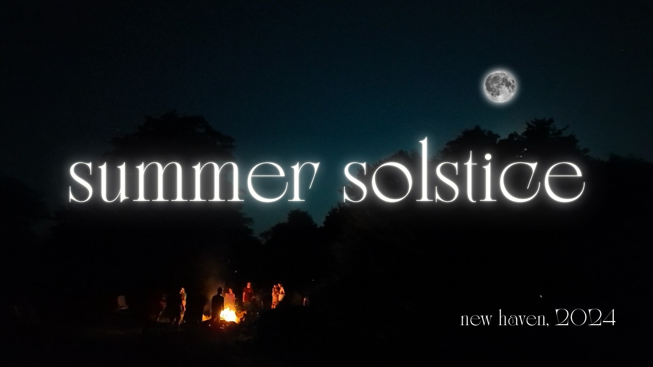 summer solstice 2024: fairy lights & fireflies - YouTube