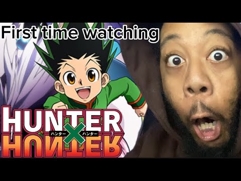 FIRST TIME WATCHING HUNTER X HUNTER EP 1 REACTION - YouTube