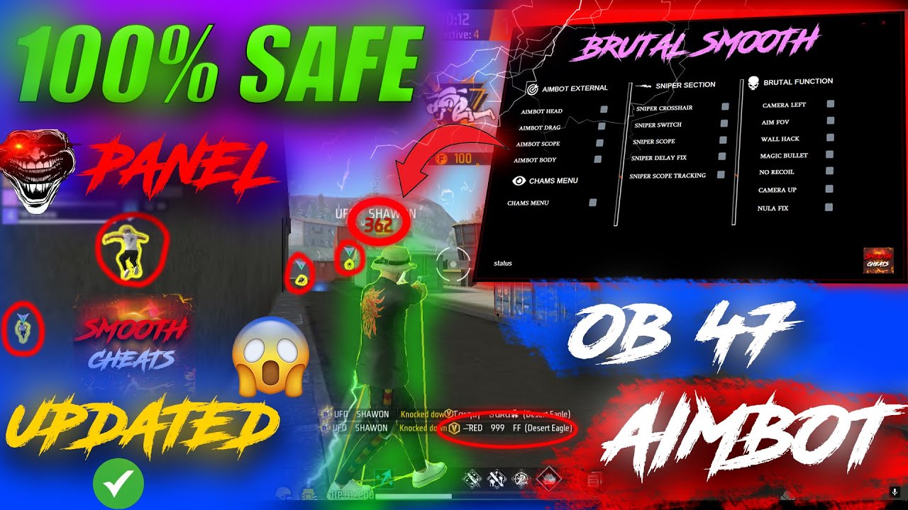 NEW PC 💻 PANEL FOR FREE 🎯 SNIPER AIMBOT | 100% ANTIBAN | SMOOTH CHEAT'S ...