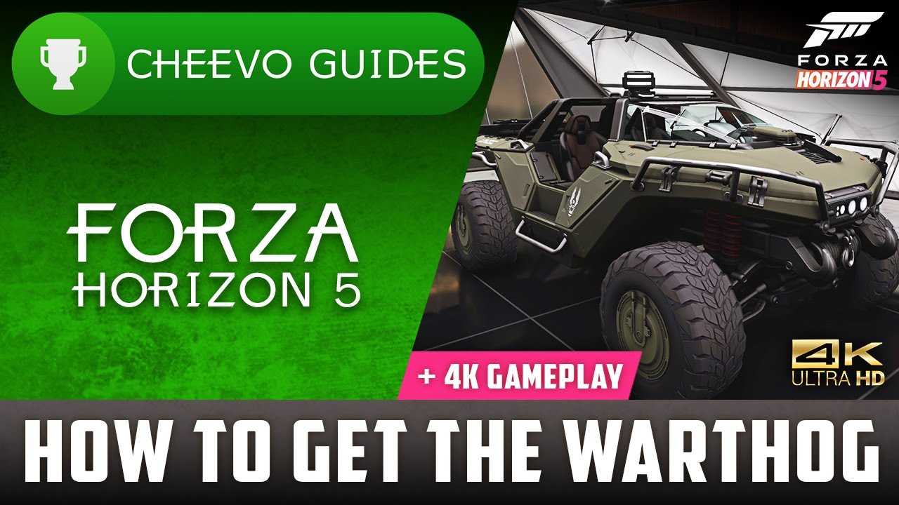 Forza Horizon 5 - How To Get The "Halo" Warthog (+ 4K Gameplay) - YouTube